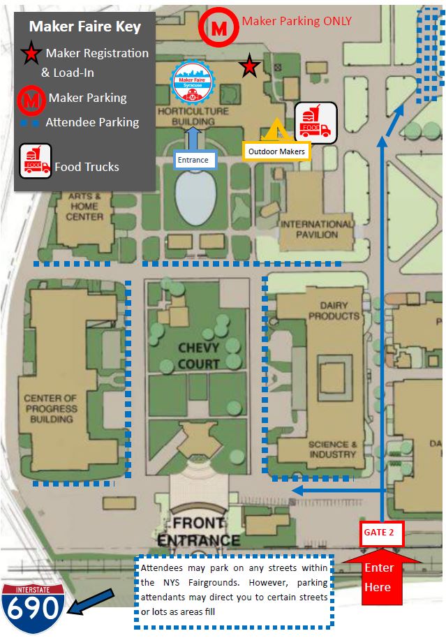 Directions - Maker Faire Syracuse